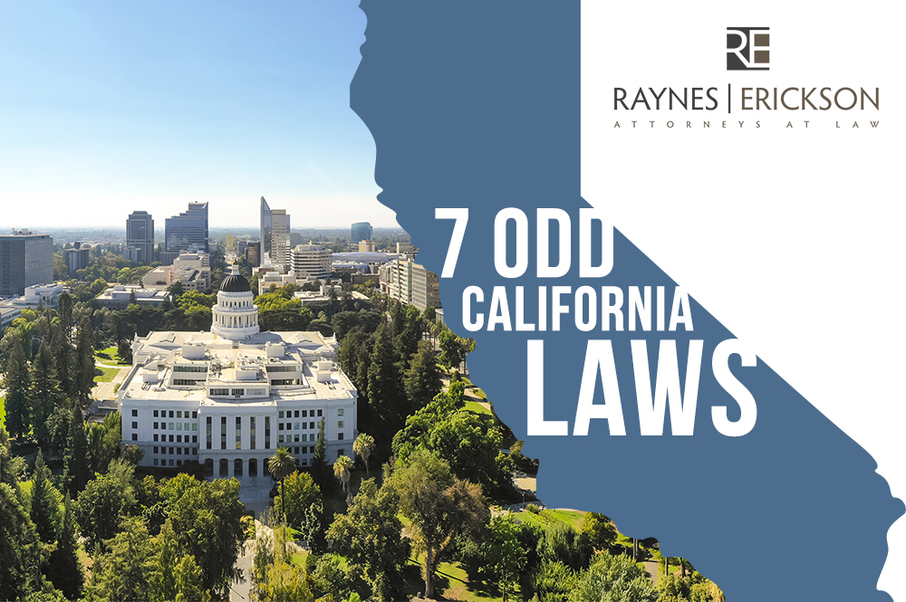 7 Odd California Laws | Law Offices of Jeffrey Raynes
